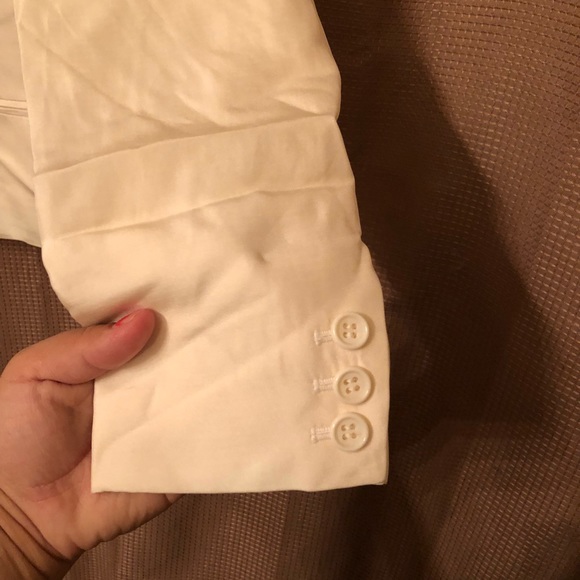LOFT | Jackets & Coats | Brand New Loft All White Blazer Nwt | Poshmark